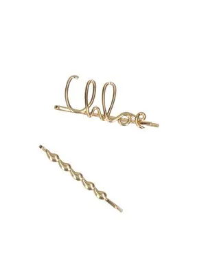 Chloé Set 2 Hair Clips "iconic