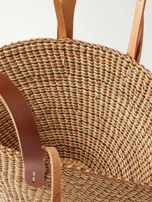 Muuñ Sophia Mini Raffia Tote