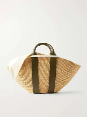 Muuñ Muñoz Sophie Raffia Tote - Neutral