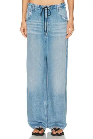 AGOLDE Agolde Shaw Jean In Blue Script