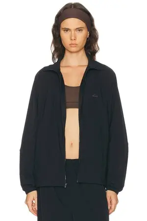 NIKESKIMS Nikeskims Nylon Jacket In Ivory Obsidian