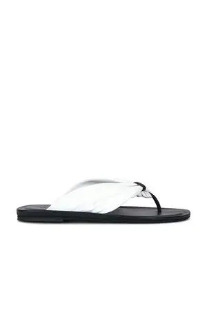 Loulou De Saison Agora Draped Sandal - White