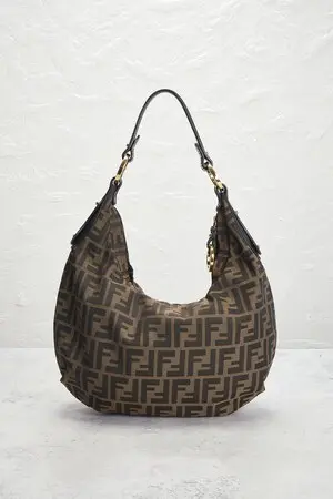 Fendi Zucca Hobo Bag