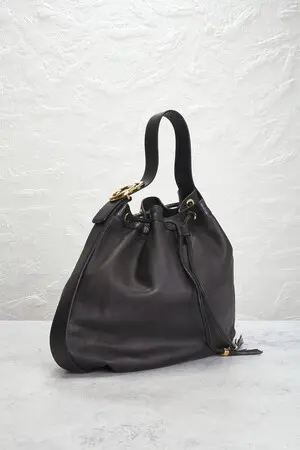Gucci Interlocking Icon Drawstring Hobo Bag