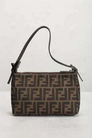 Fendi Zucca Monogram Shoulder Bag