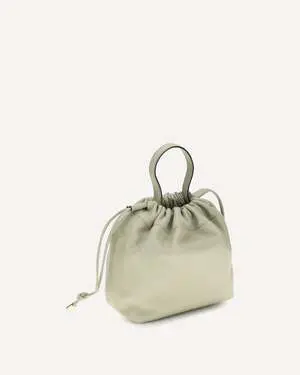 Chloé Icons Leather Chain Shoulder Bag - Grey