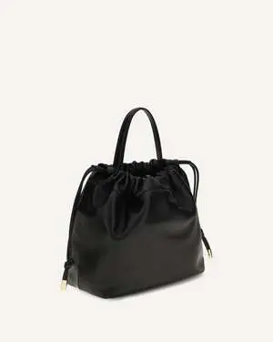 Chloé Icons Leather Chain Shoulder Bag - Black