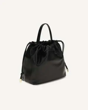Chloé Icons Leather Chain Shoulder Bag - Black