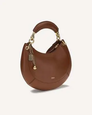 Chloé Marcie Shoulder Bag - Brown