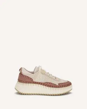 Chloé Nama Sneakers - Beige