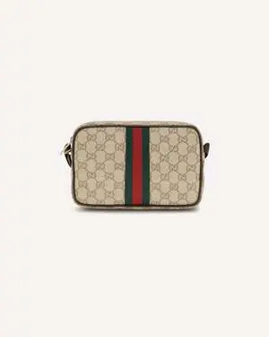 Gucci Gg Shoulder Bag With Web Stripe