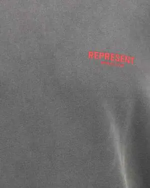 REPRESENT Owners Club Cotton Hoodie - Grey