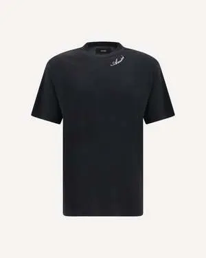 Amiri Embroidered Logo T-shirt - Black