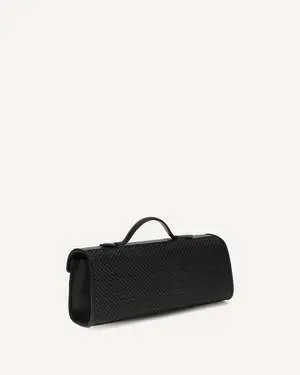 Savette Rafia Slim Symmetry Pochette