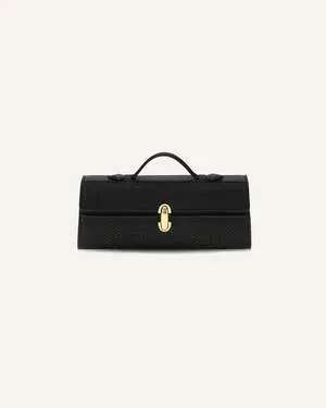Savette Rafia Slim Symmetry Pochette