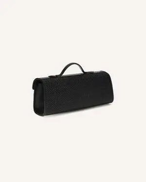 Savette Rafia Slim Symmetry Pochette