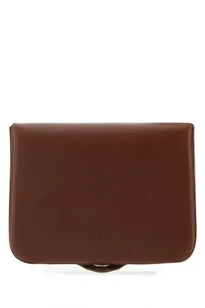 A.p.c. Leather Card Holder - Brown