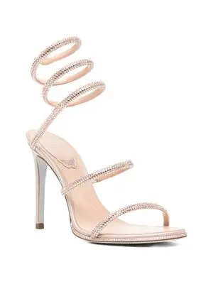 Rene Caovilla Embellished Stiletto Sandals