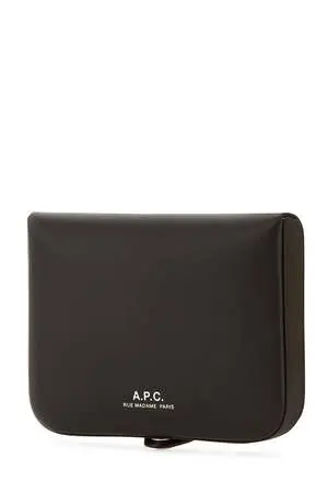 A.p.c. Dark Leather Card Holder