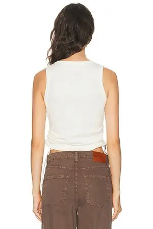 Burberry Tie Side Tank Top - Chalk