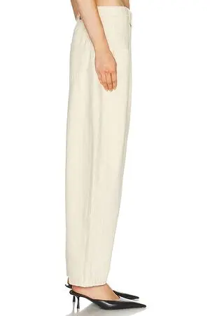 Isabel Marant Étoile Lisha Wide Leg Denim Trousers - Beige
