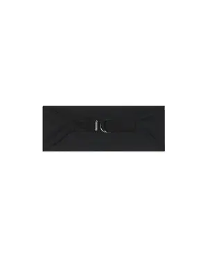 LANVIN Grosgrain Headband - Black.