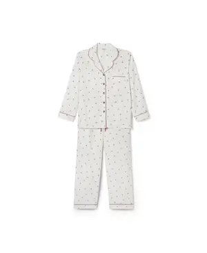 PIGLET IN BED Posy Bud Cotton Trouser Set