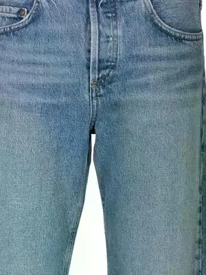 AGOLDE Frayed Waistband Jeans