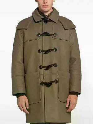 Roberto Cavalli Detachable Hood Duffle Coat
