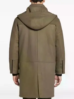 Roberto Cavalli Detachable Hood Duffle Coat