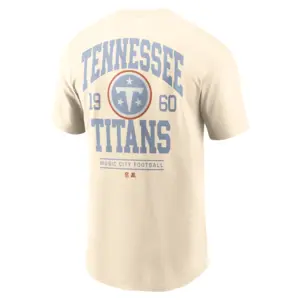 Nike Tennessee Titans Essential Vintage Mod Nfl T-shirt - White