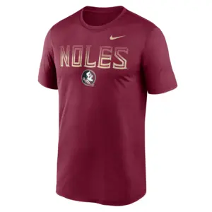 Nike Florida State Primetime Kinetic Mantra Legend Dri-fit College T-shirt - Red