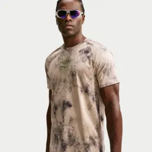 Nike Stride Dri-fit Adv Short-sleeve Running Top - Brown