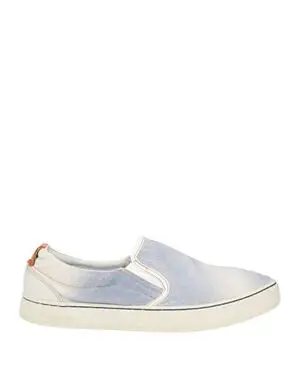 SATORISAN Light Textile And Leather Slip-on Sneakers - Blue