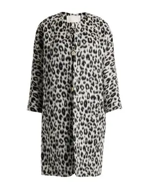 Isabel Marant Étoile Light Virgin Wool Leopard Print Coat