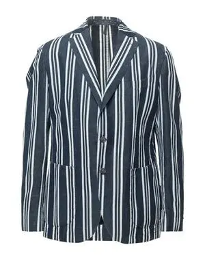 L.B.M. 1911 L. B.m. 1911 Blazer Midnight Size Cotton, Linen, Silk - Blue
