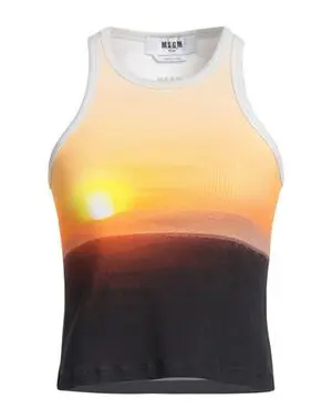 MSGM Tank Top Size Cotton, Elastane