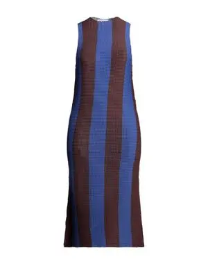 Sunnei Midi Dress Size Polyester - Brown