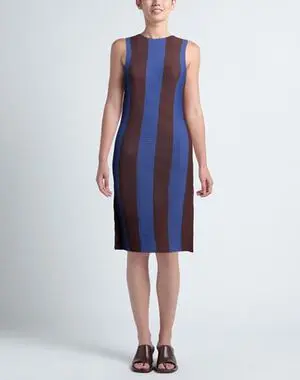 Sunnei Sleeveless Crewneck Midi Dress