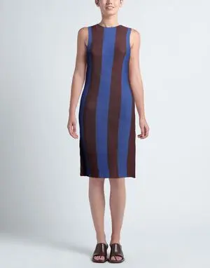 Sunnei Sleeveless Crewneck Midi Dress