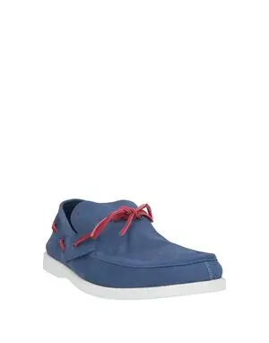 Marni Leather Nubuck Loafers - Navy