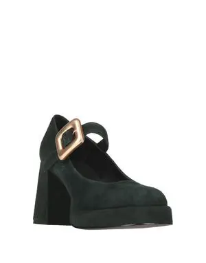 CAFÈNOIR Mary Jane Pumps With Geometric Heel