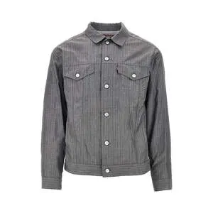 Junya Watanabe X Levi's Pinstriped Jacket An - Grey