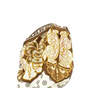 La DoubleJ Foulard Silk Top - Multicolor