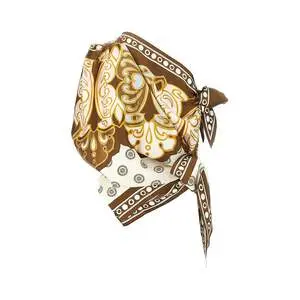 La DoubleJ Foulard Silk Top - Multicolor