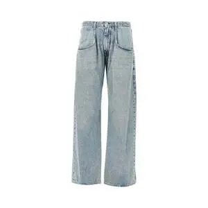 MAISON MARGIELA Straight Leg Loose Fit Jeans - Blue