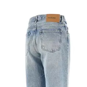 HAIKURE Lisa Straight Leg Jeans - Blue