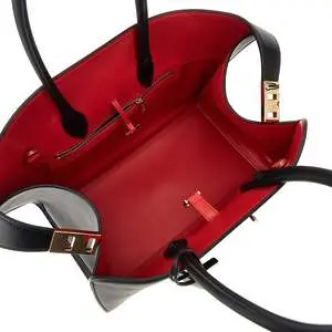 FERRAGAMO Leather Medium 'hug' Bag