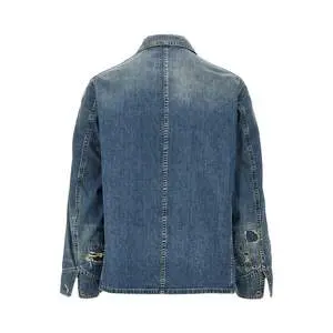 MAISON MARGIELA Distressed Denim Jacket