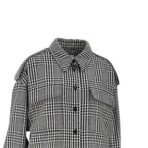 Stella McCartney Prince Of Wales Wool Overshirt